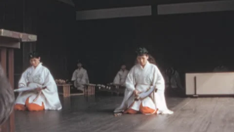 Traditional Japanese Performance Kyoto W... | Stock Video | Pond5