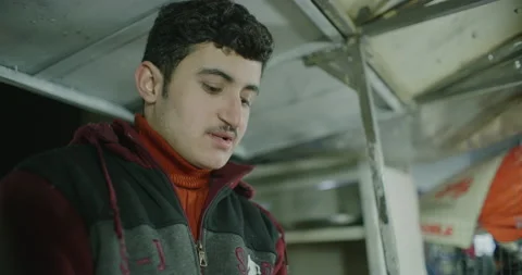 Traditional Kurdish Tea Shop at Iskan St... | Stock Video | Pond5