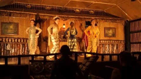 a traditional mon ethnic dance from Myan... | Stock Video | Pond5