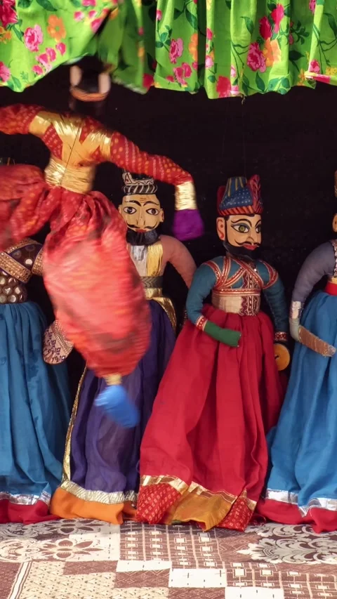 Kathputli Rajasthan Puppet Stock Videos – Royalty-Free HD & 4K Videos ...