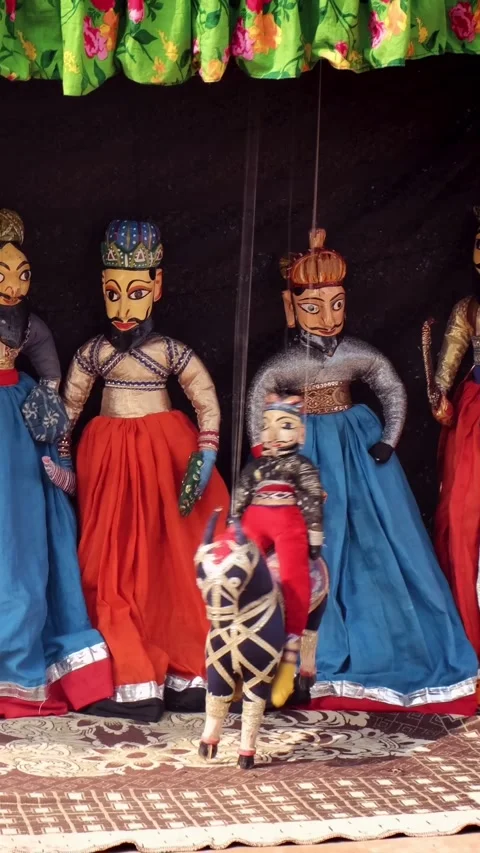 Kathputli Rajasthan Puppet Stock Videos – Royalty-Free HD & 4K Videos ...