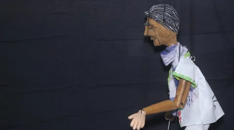 Traditional Thai String Puppet show | Stock Video | Pond5