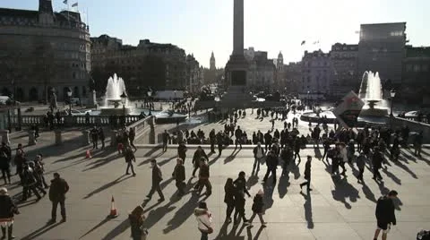 Trafalgar Square We Stock Videos – Royalty-Free HD & 4K Videos