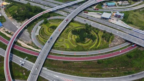 Traffic Overlap Stock Footage ~ Royalty Free Stock Videos | Pond5