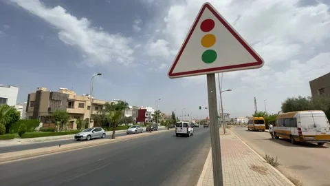 Traffic Triangle Stock Video Footage | Royalty Free Traffic Triangle ...