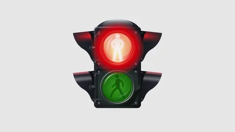 Traffic Signal Cartoon Stock Videos – Royalty-Free HD & 4K Videos