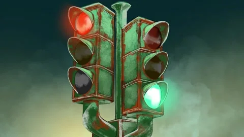 Traffic Signal Cartoon Stock Video Footage | Royalty Free Traffic Signal Cartoon Videos | Pond5