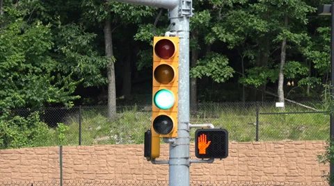 Traffic Lights, Street Lights, Signal Li... | Stock Video | Pond5