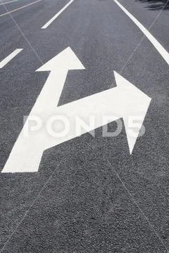 Traffic signs forward and right turn driving of traffic signs Copyright ...