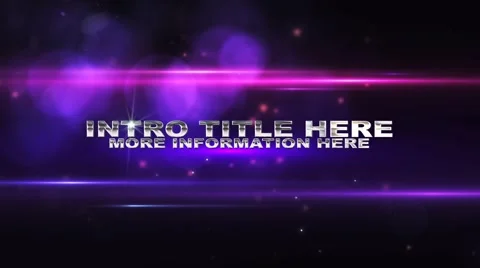 After Effects Template: Trailer Intro FX 3 #59586034 | Pond5