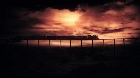 Train Loop Background Stock Video Footage | Royalty Free Train Loop ...