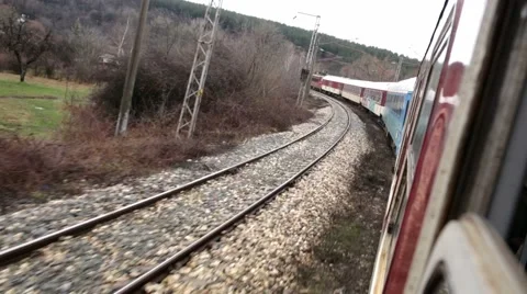 Train Side View Stock Video Footage | Royalty Free Train Side View ...