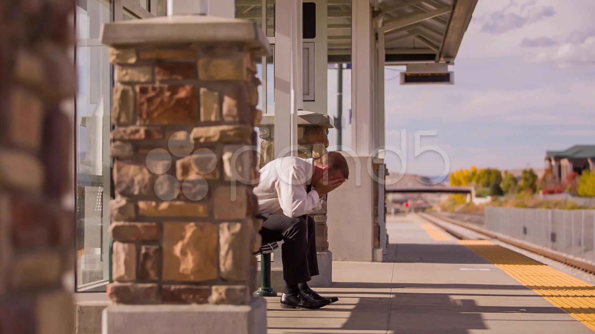 Crying Metro Station