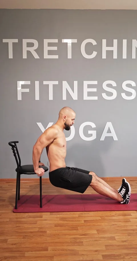 The trainer shows the technique for corr... | Stock Video | Pond5