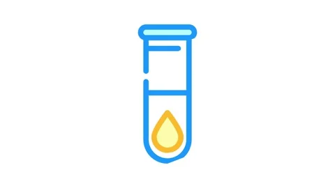 trans fats color icon animation | Stock Video | Pond5