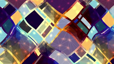 Transform geometric background | Stock Video | Pond5
