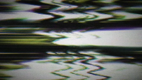 Transforming screen noise vhs computer e... | Stock Video | Pond5
