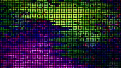 Transforming screen noise vhs computer e... | Stock Video | Pond5