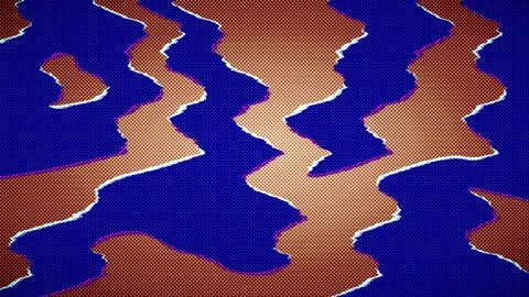 Transforming screen noise vhs computer e... | Stock Video | Pond5