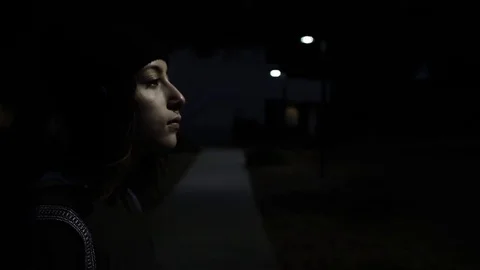 School Campus Night Stock Footage ~ Royalty Free Stock Videos | Pond5