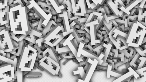 Transition Binary Code Numbers, Zero and... | Stock Video | Pond5