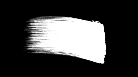 Transition effect of paint brush strokes... | Stock Video | Pond5