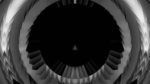 Transition Pattern Radial 3D polygons vi... | Stock Video | Pond5