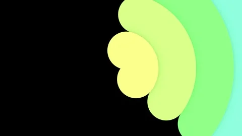 Transition Rotating Circle (Black Backgr... | Stock Video | Pond5