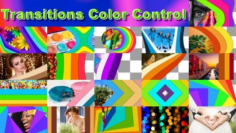 Transitions Color Control ~ After Effects Project #111226613