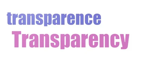 Transparency Word Cloud Animated On Whit... | Stock Video | Pond5