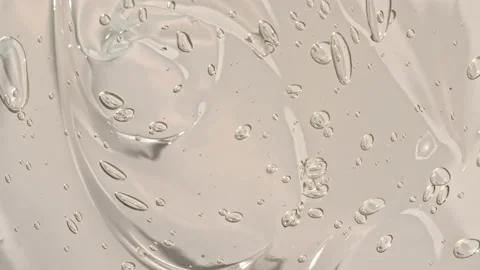 Transparent liquid gel background, clear... | Stock Video | Pond5