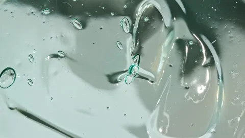 Transparent liquid gel background, clear... | Stock Video | Pond5