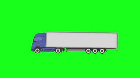 Green Screen Truck Stock Video Footage | Royalty Free Green Screen ...