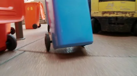 Blue Trash Truck Stock Videos – Royalty-Free HD & 4K Videos | Pond5