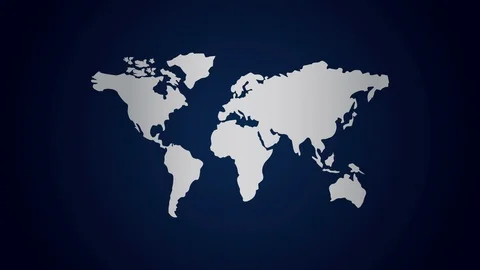 travel around the world animation with e... | Stock Video | Pond5