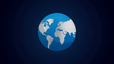 travel around the world animation with p... | Stock Video | Pond5