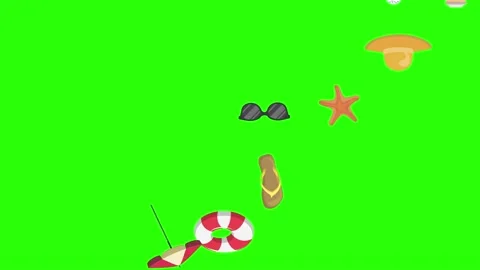 Vetorial Beach Elements Stock Videos – Royalty-Free HD & 4K Videos | Pond5