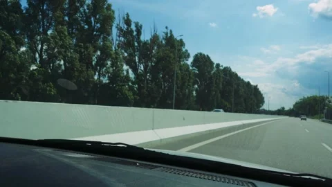 Travel concept. Landscape from a fast mo... | Stock Video | Pond5