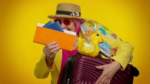 Granny On Vacation Stock Videos – Royalty-Free HD & 4K Videos
