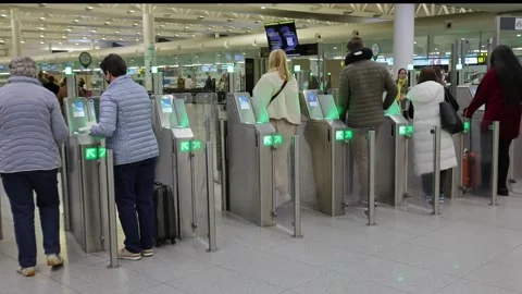 Electronic Boarding Pass Stock Videos – Royalty-Free HD & 4K Videos