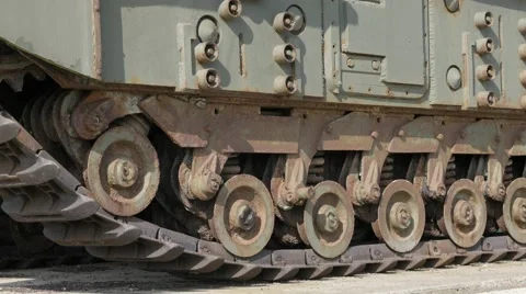 Tread transport system of World War two... | Stock Video | Pond5