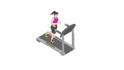 Running Girl Cartoon Stock Footage ~ Royalty Free Stock Videos | Pond5