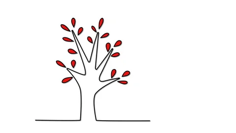 Tree Trunk Drawing Stock Videos – Royalty-Free HD & 4K Videos