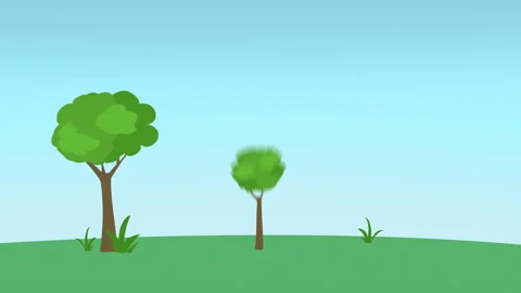 Planting Trees Animation Stock Video Footage | Royalty Free Planting ...
