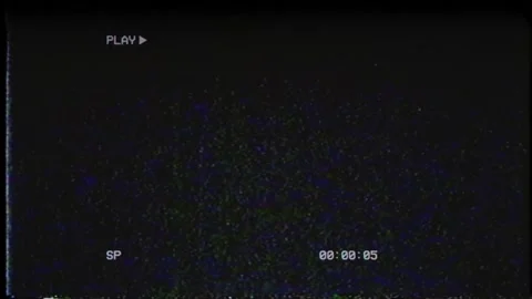 Trendy VHS Tape Overlay with Play Text a... | Stock Video | Pond5