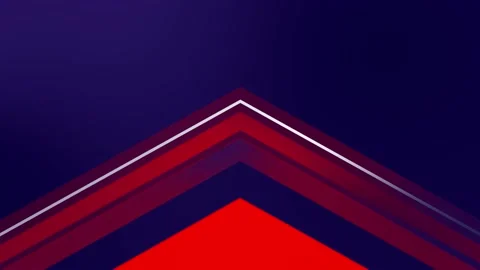 Triangle Lines 3D Animation Bottom To To... | Stock Video | Pond5