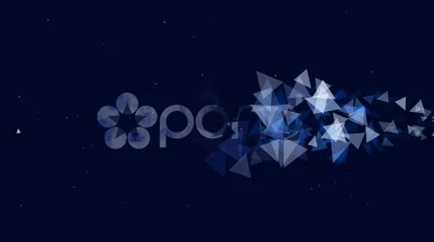 Triangle Particles Logo Reveal ~ After Effects #57658064