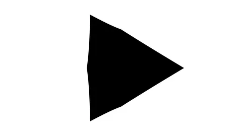 Triangle Play Button Morphing Through Hi... | Stock Video | Pond5