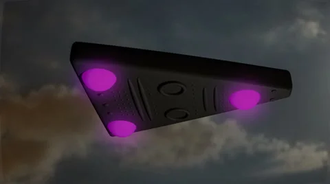Triangle Ufo Stock Footage ~ Royalty Free Stock Videos | Pond5