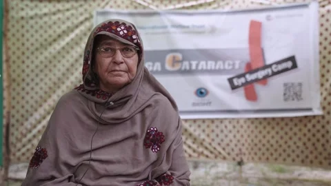 Tribal Muslim woman in traditional dress... | Stock Video | Pond5